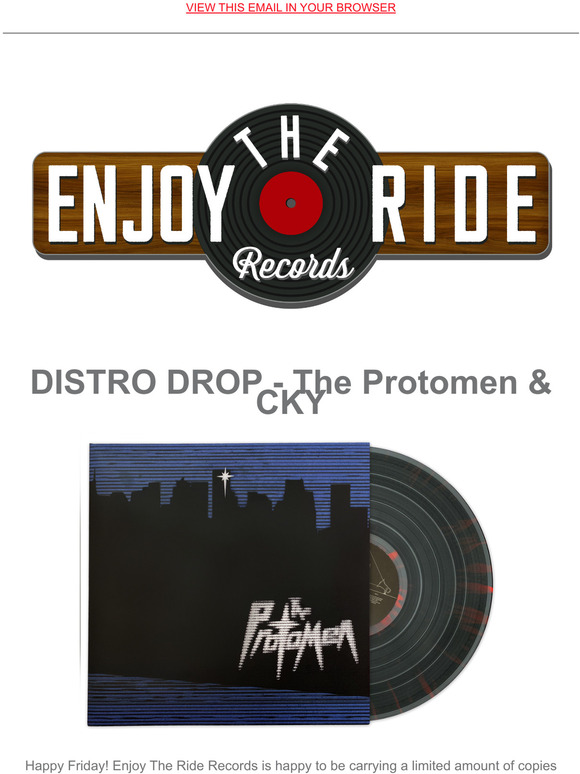 Enjoy The Ride Records: Friday Distro Drop: CKY & The Protomen - Now ...