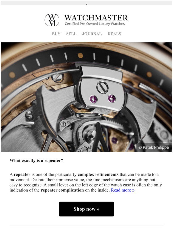 Watchmaster: Complications explained: The Repeater | Milled