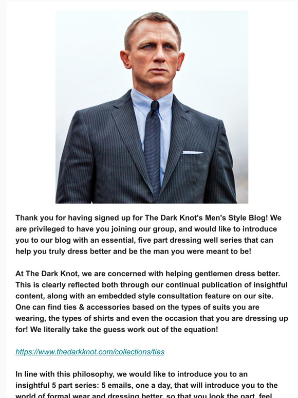 The Dark Knot: Welcome to The Dark Knot's Men Style Blog and Part 1/5 ...