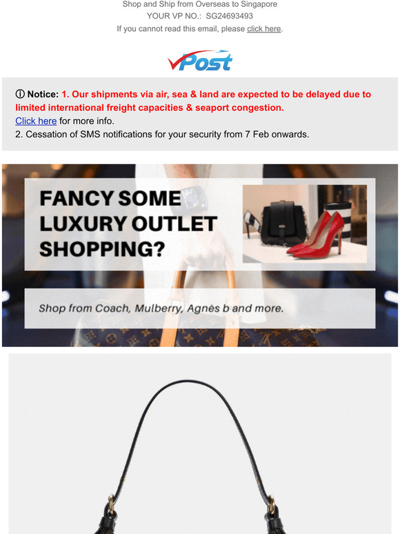 vPost: Hey -Fancy Some Luxury Outlet Shopping? | Milled