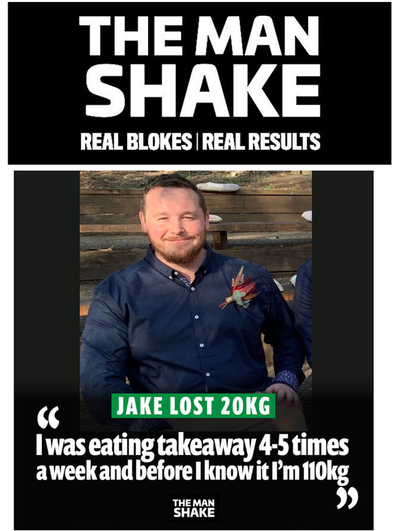 The Man Shake: Jake dropped 20kg but not the beers. | Milled