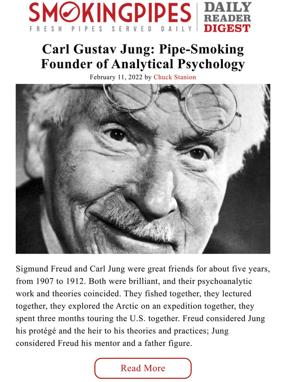 Smokingpipes: Carl Gustav Jung: Pipe-Smoking Founder of Analytical ...