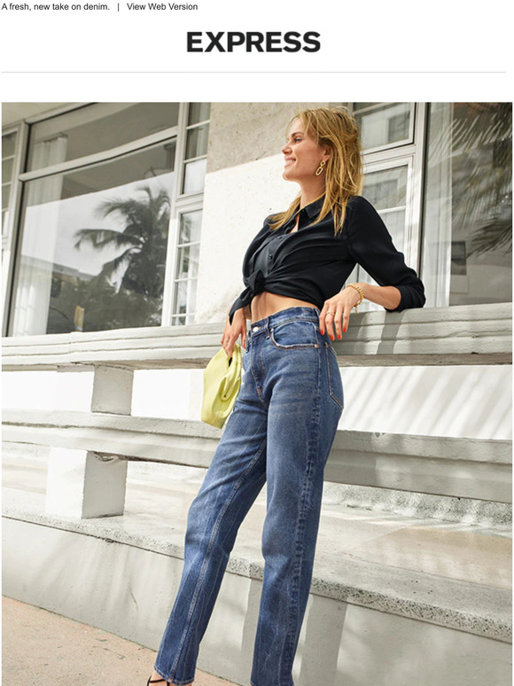 Express: See which jean shapes are #trending now | Milled
