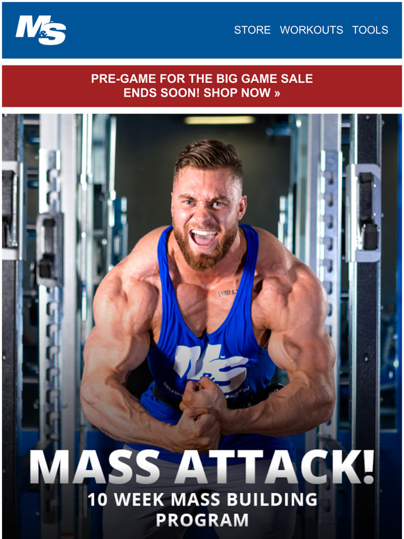 Muscle & Strength: Mass Attack! 10 Week Mass Building Program | Milled