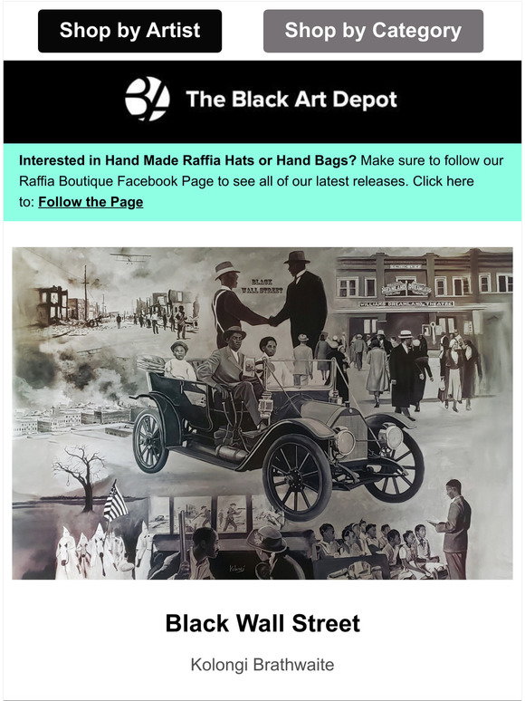 The Black Art Depot: The Historical Art of Kolongi | Milled