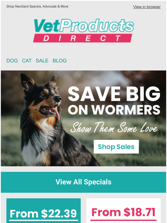 Vet Products Direct: Love Your Pet Day Is Coming Save Big On Wormers ...