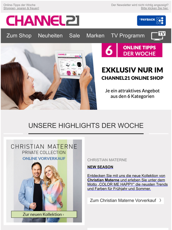 CHANNEL21: 6 unwiderstehliche Angebote aus allen Bereichen | Milled