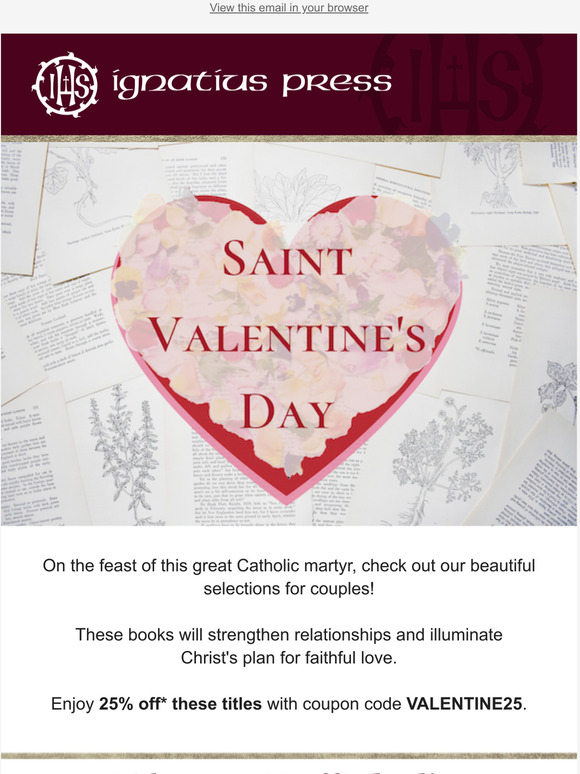 Ignatius Press: Fall in love with these books! | Milled