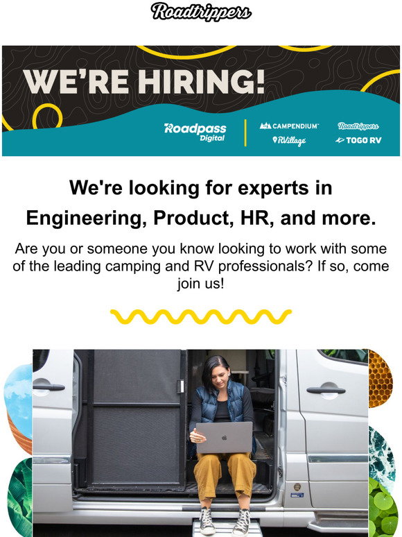 Roadtrippers: Ready to start a new career adventure? | Milled