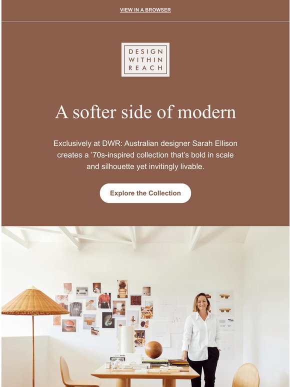 Design Within Reach: Our exciting, exclusive collection with Sarah ...