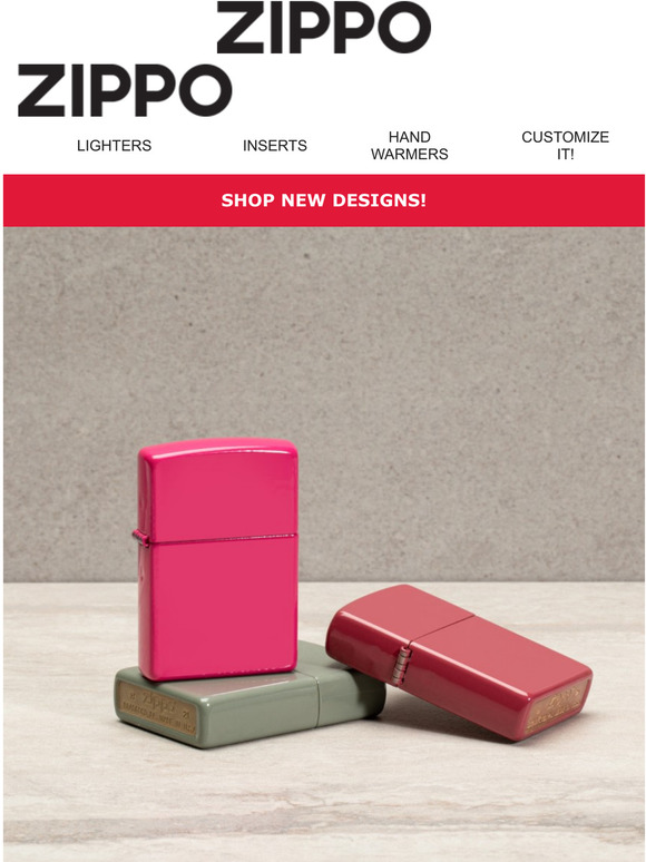 Zippo: Designs Ready For Spring And Summer | Milled