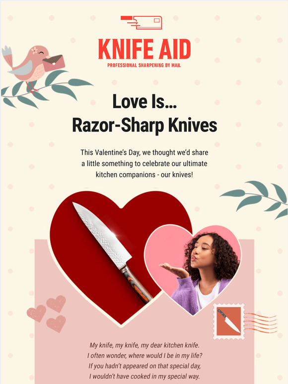 Knife Aid: A Love Poem For You This Valentines Day | Milled