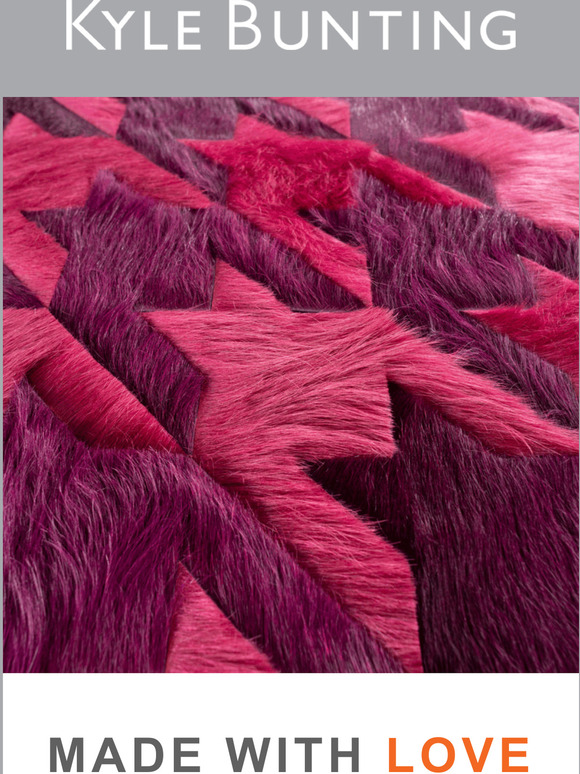 Kyle Bunting: Romantic and Bold | New Rugs In Stock Now! | Milled
