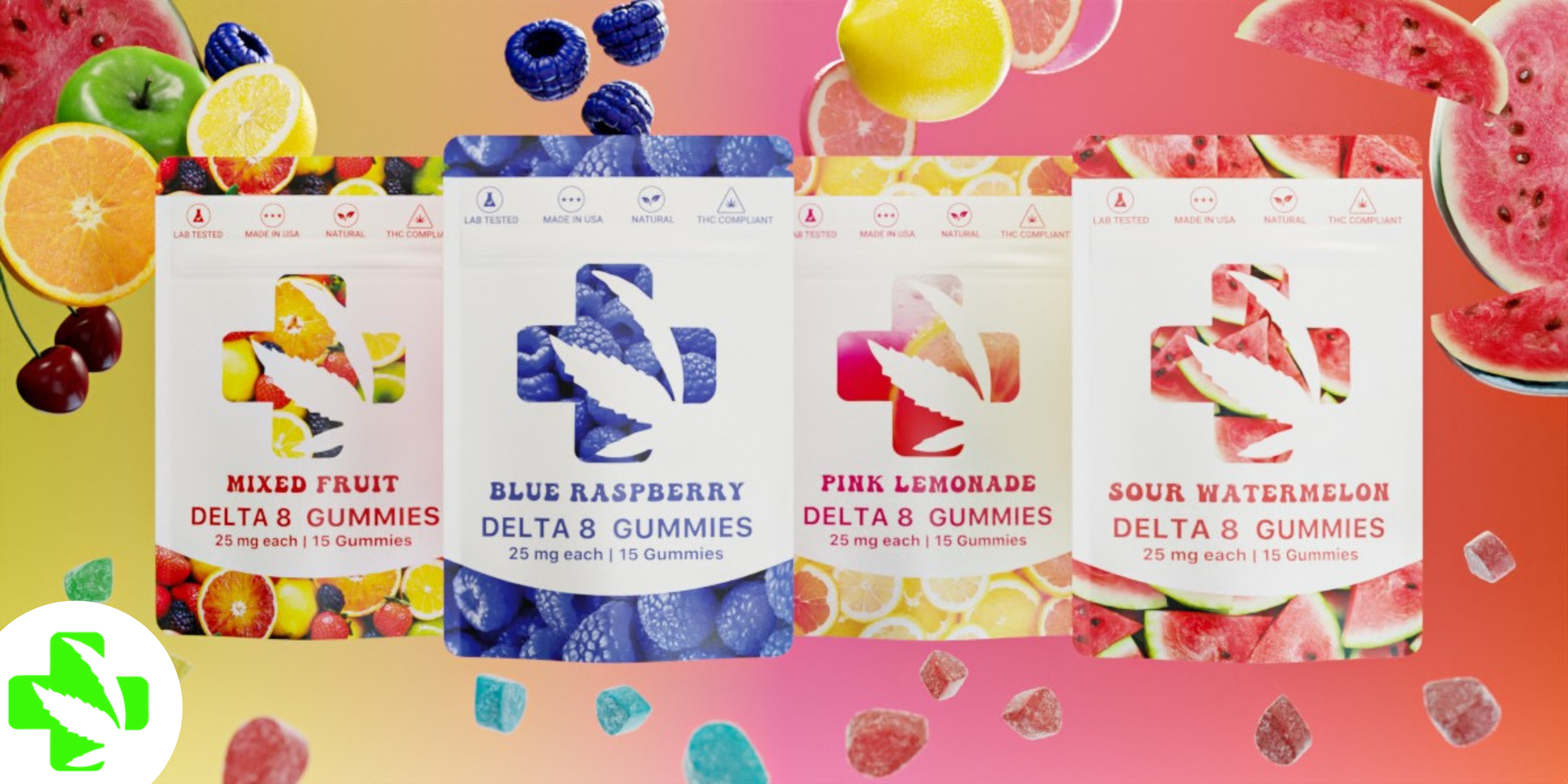 PharmaXtracts: New Delta 8 Gummy flavors! | Milled