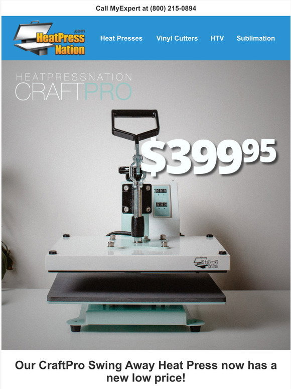 heat press nation: Our Most Popular Craft Press Has A New Low Price ...