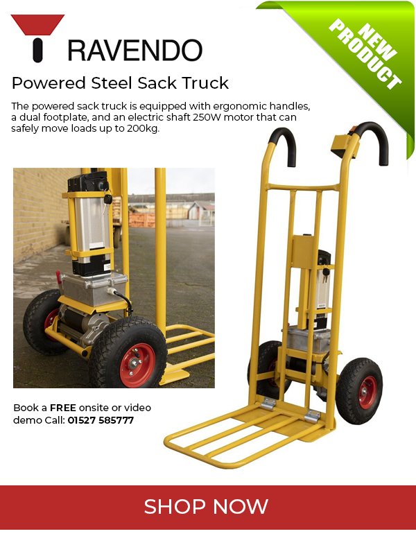 Parrs: NEW Powered Sack Truck by Ravendo | Milled