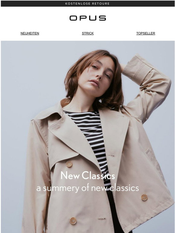Opus Fashion: Modisches Update! Klassiker im neuen Design | Milled