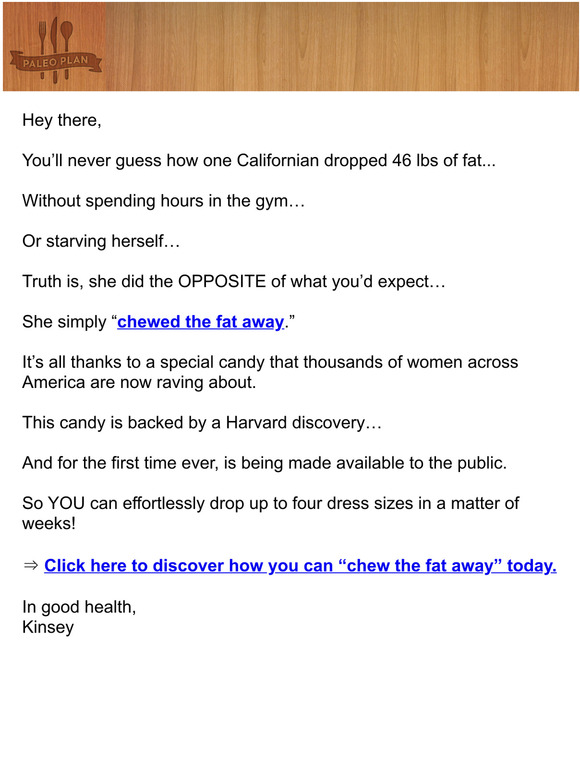 PaleoPlan: Mom chews 46 lbs of fat away (brand-new diet) | Milled