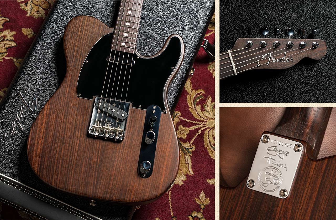 Fender UK: The George Harrison Rosewood Telecaster | Limited Edition ...