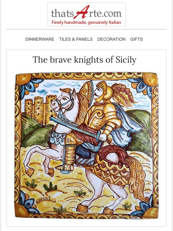 ThatsArte: The brave knights of Sicily | Milled