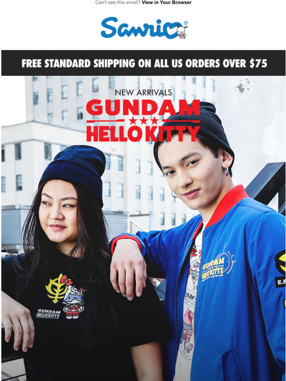 Hello Kitty: NEW: Hello Kitty x Gundam | Milled