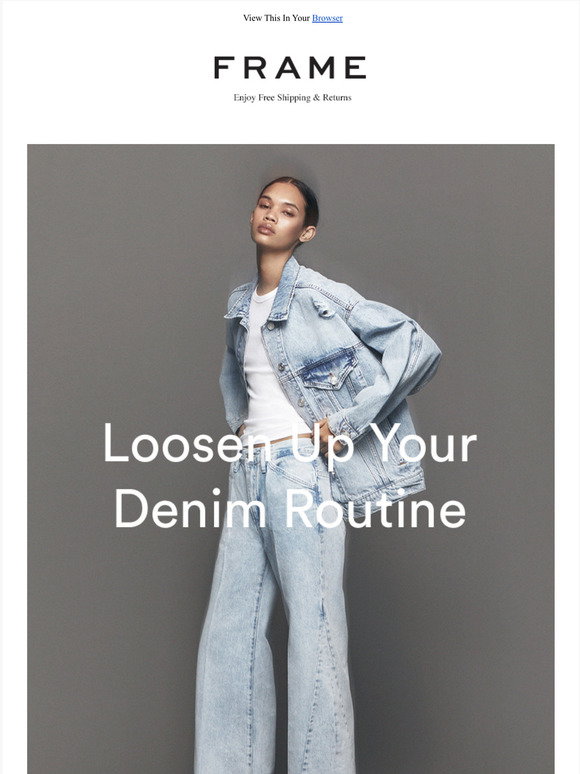 FRAME: These Are the Jeans Youll See Everywhere in 2022 | Milled