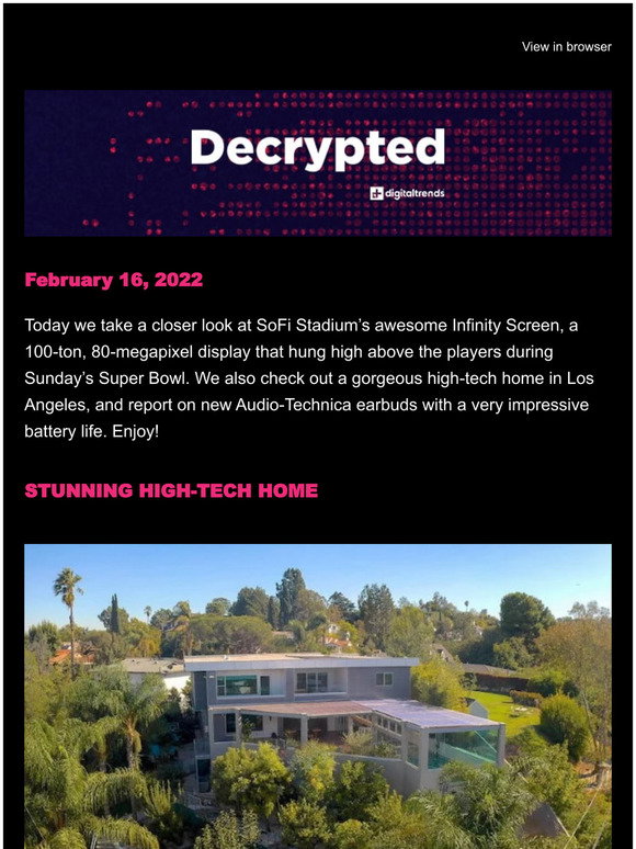 Digital Trends: SoFi Stadium's stunning screen | Milled