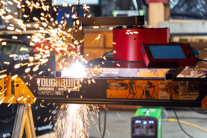 Indiegogo: Update #12 from ArcDroid CNC Table Top Plasma Robot | Milled