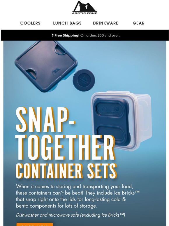 Arctic Zone: NEW Interlocking Containers! | Milled