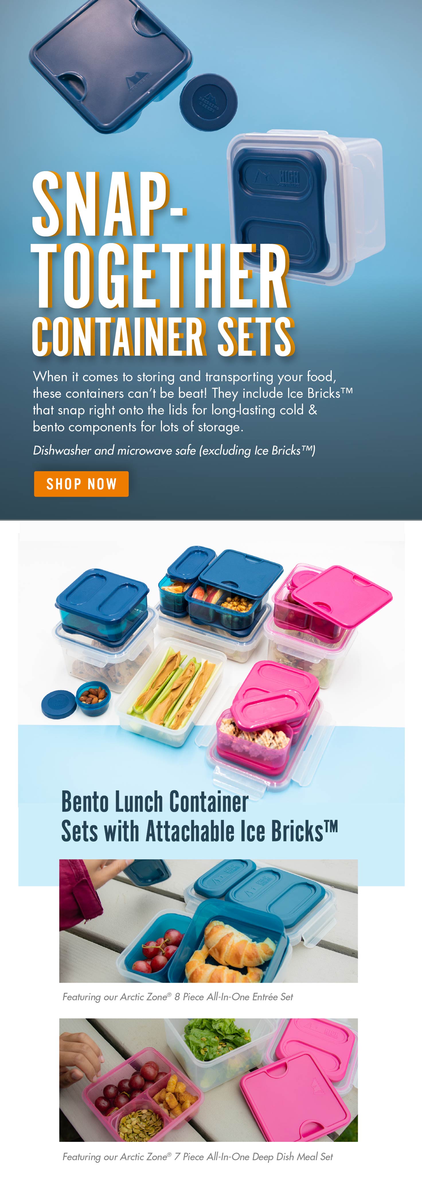 Arctic Zone: NEW Interlocking Containers! | Milled