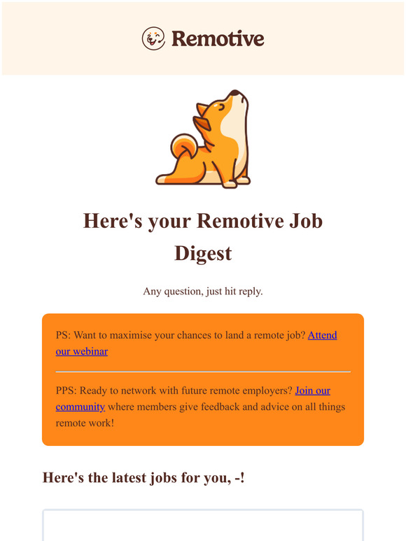 Remotive: 126 Remote Product Jobs available at Outside, Chronomics ...