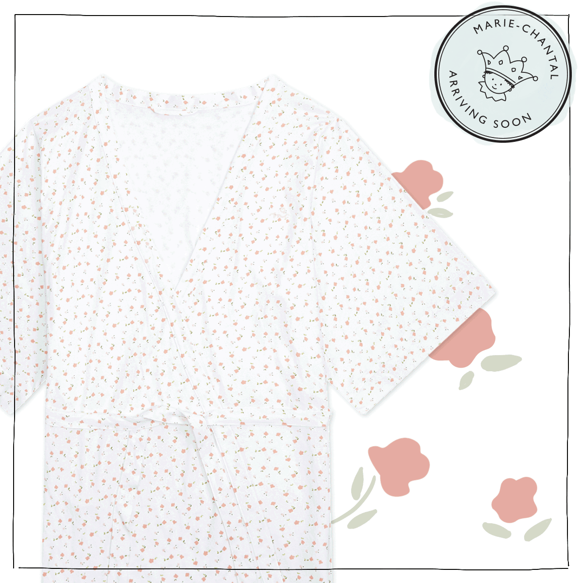 Marie Chantal: Match Your Mini! Introducing The Adult Bloom Wind Kimono ...