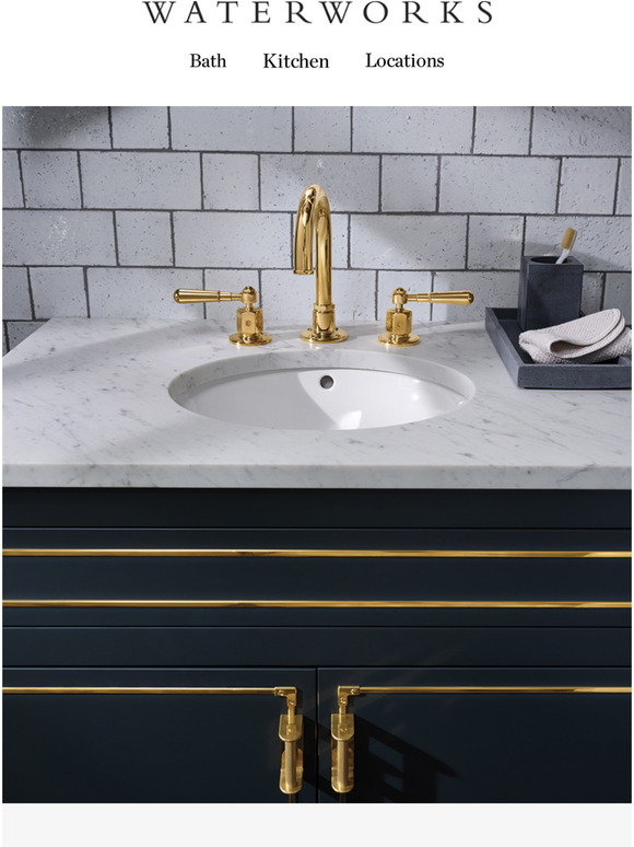 Waterworks: Quick-Ship Bath Vanities | Milled