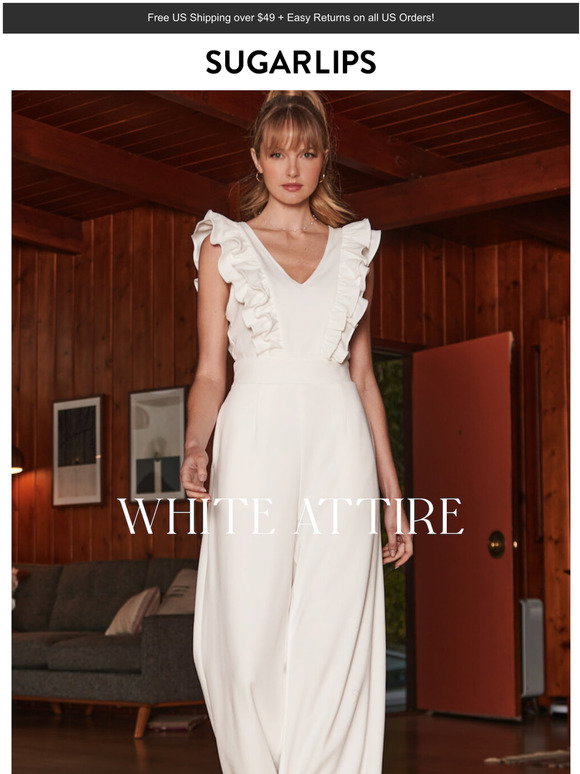 Sugarlips: Dress Code: All White Affair | Milled