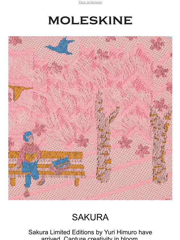 Moleskine: Sakura Limited Editions | Milled