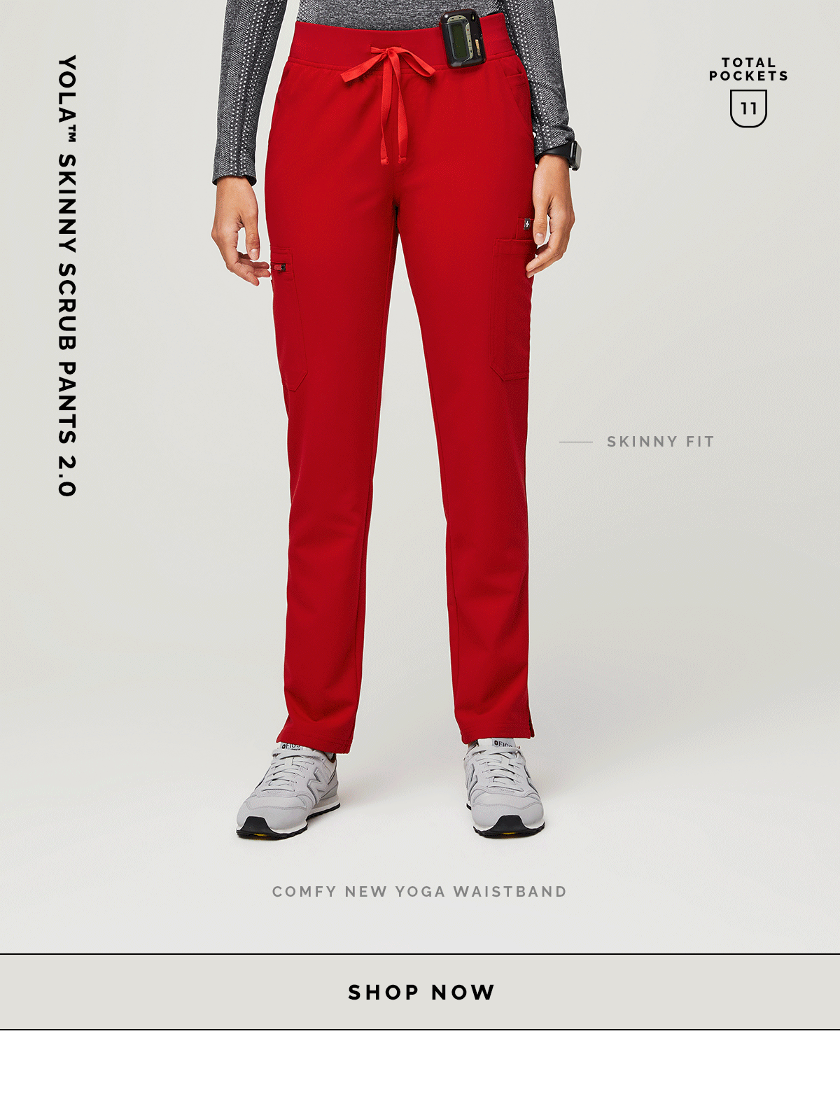 FIGS: NEW IN WINNING RED | Milled