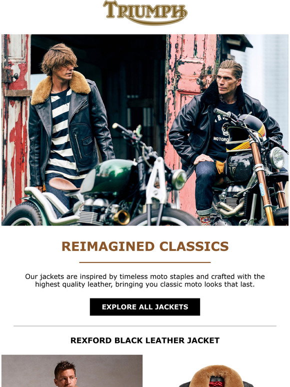 Triumph Motorcycles: Jackets: Reimagined Classics | Milled