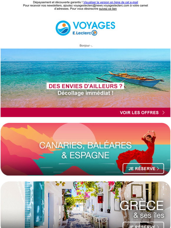 Leclerc Voyages: Des envies d'ailleurs ? Dcouvrez vite nos bons plans ...