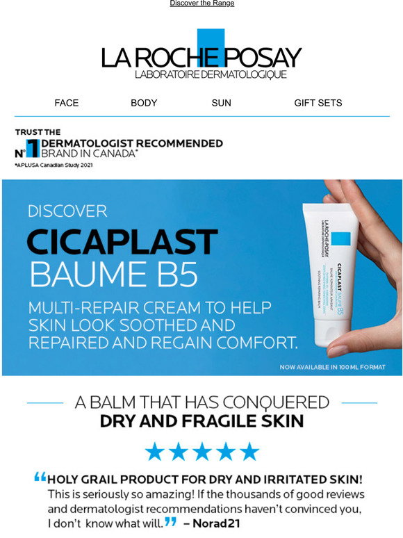 La Roche-Posay: Cicaplast Baume B5 New Format! | Milled