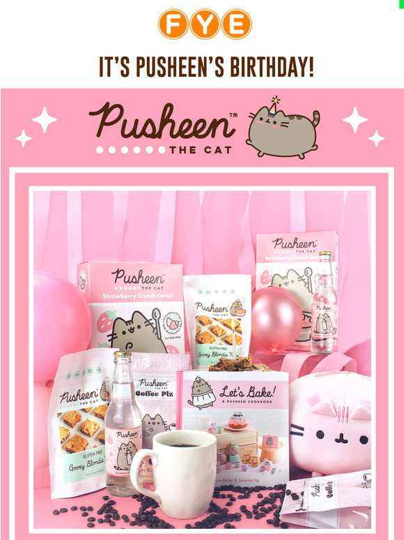 FYE: Happy Birthday Pusheen! | Milled