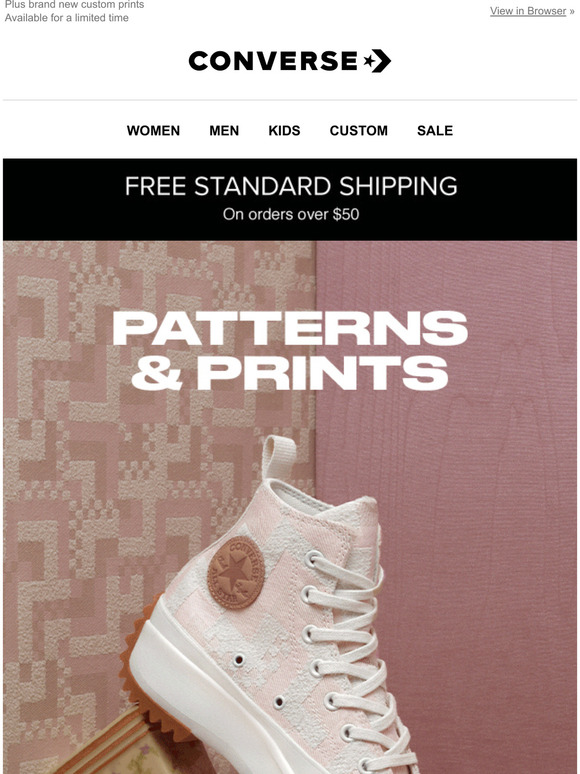 Converse: All new platforms and patterns | Milled