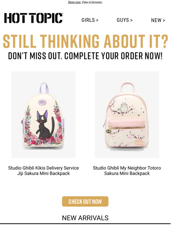 Hot Topic: One more click to bring that merch home! | Milled