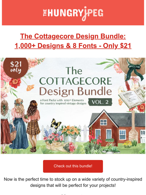 Directories Today Ltd: Don't Miss The Cottagecore Design Bundle for $21 ...