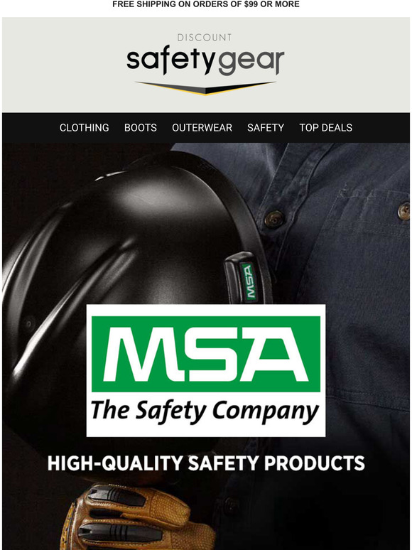 Discount Safety Gear: MSA Safety | Milled