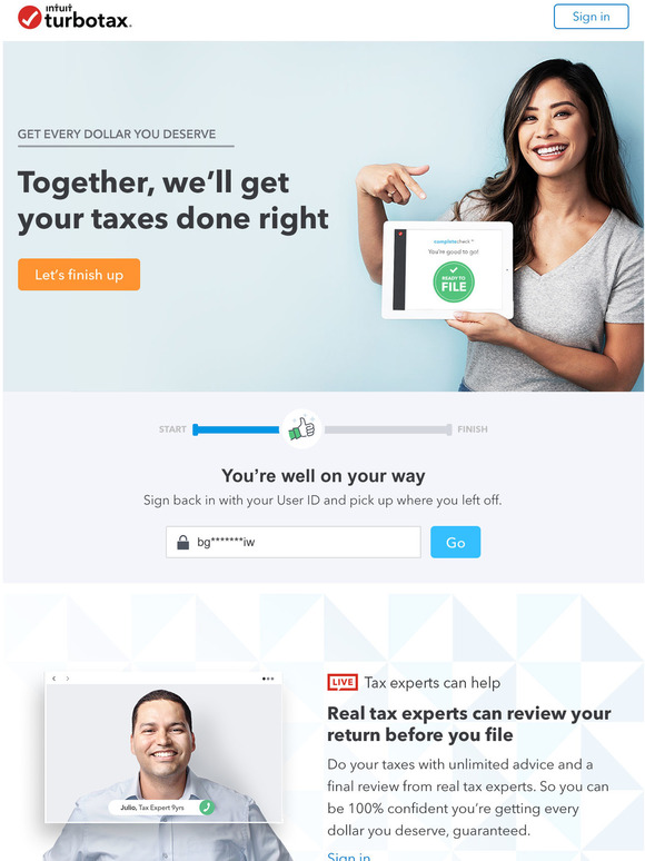 Intuit: We've Got You Covered Sign in & We'll Help Take Care of Your ...