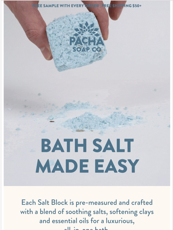 Pacha Soap Company: Just Add Water | Milled