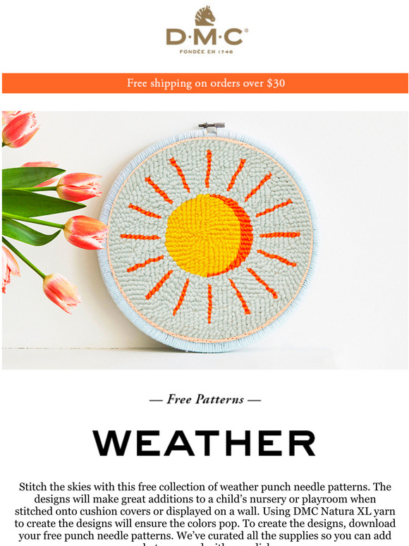 DMC: Free Patterns: Weather | Milled