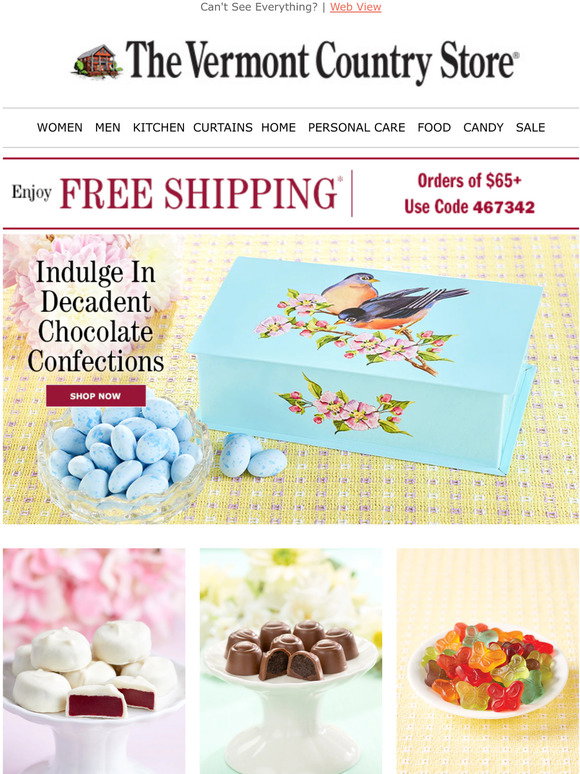 The Vermont Country Store: Visit Our Classic Candy Counter | Milled