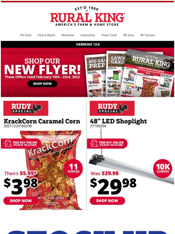 Rural King: Stock Up - We've Got Everything You Need! | Milled