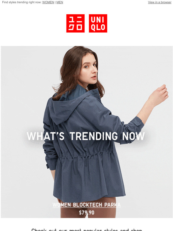 UNIQLO Email Newsletters: Shop Sales, Discounts, and Coupon Codes